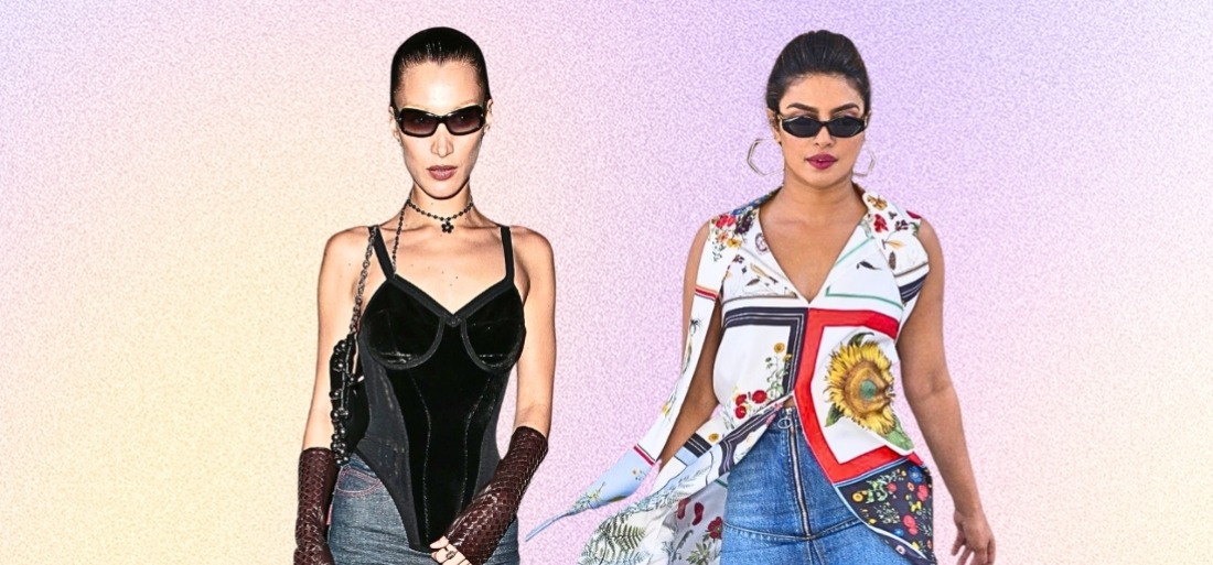 Every It Girl Is Currently Styling Denim Maxi Skirts And We Are Loving ...